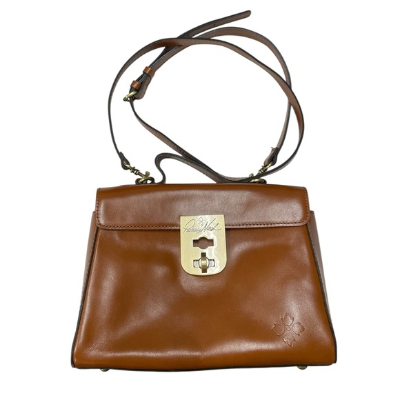Patricia Nash | Bags | Patricia Nash Bailey Tan Leather Satchel Purse ...